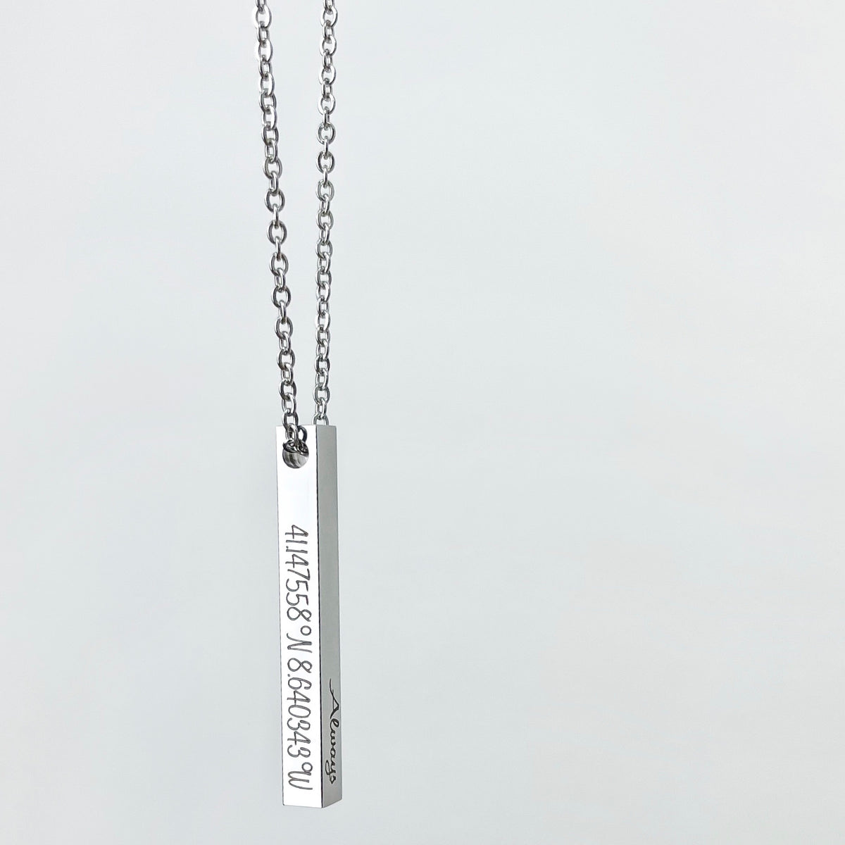 Rectangle Bar Necklace – Onememorylane